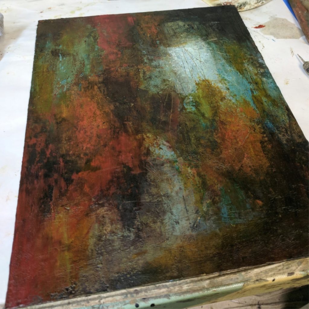 Making progress - Working on unfinished paintings | Gillian Lee Smith ...